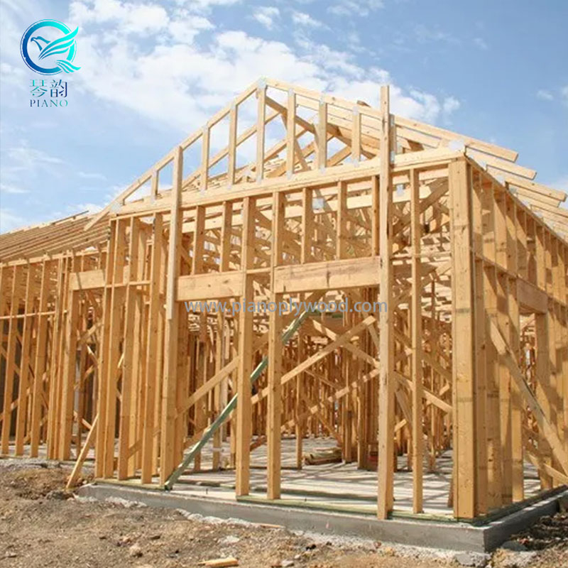 I Joist Application of Wooden Struce House for sale - Qinge